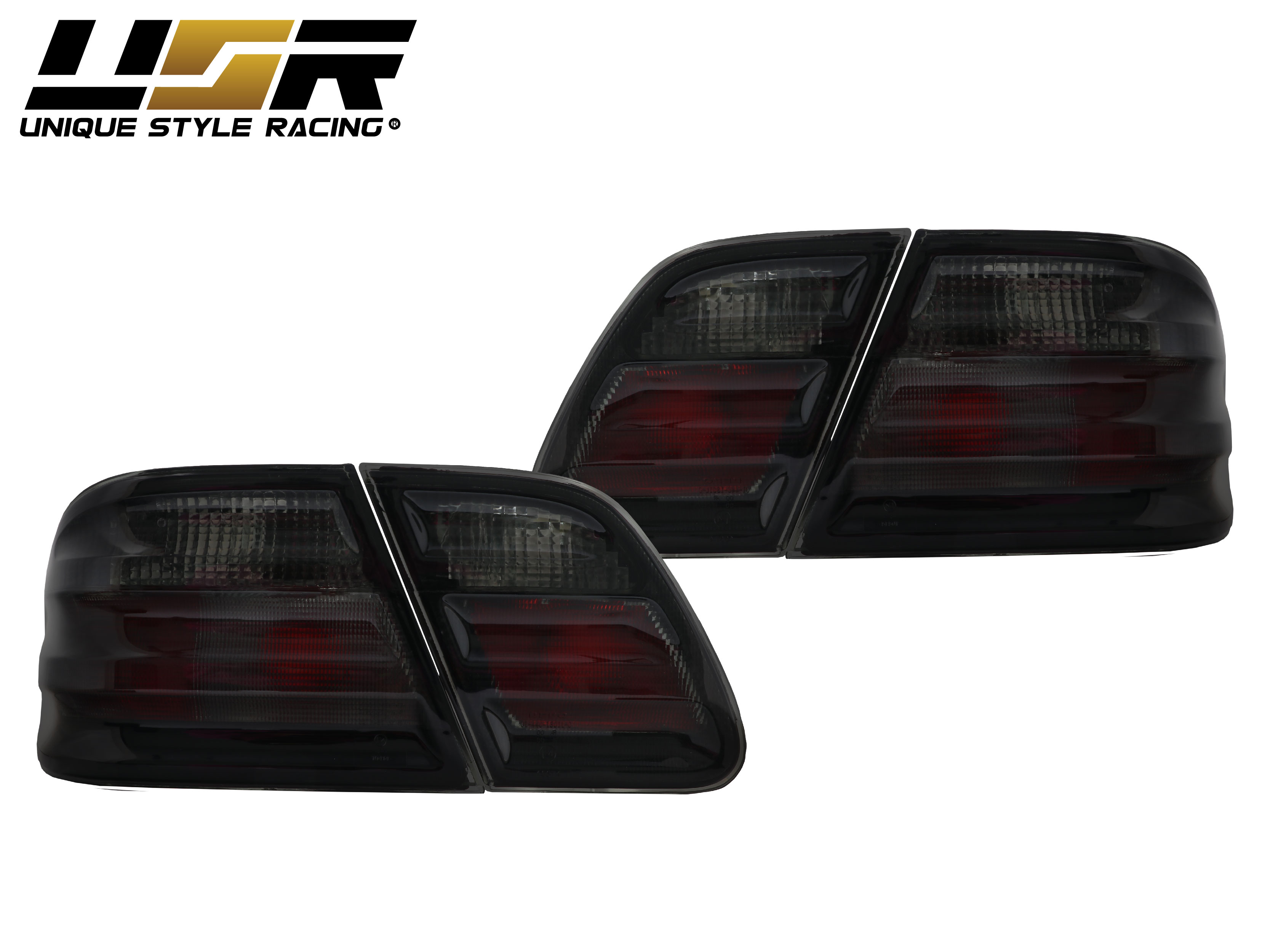 DEPO Euro All Smoke Rear Tail Light For 96-02 Mercedes W210 E Class 4 ...